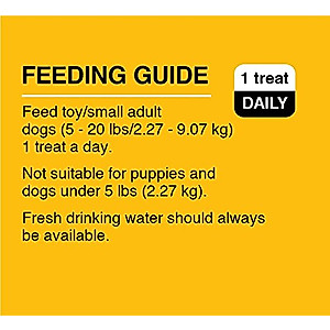 PEDIGREE DENTASTIX Dental Dog Treats for Toy/Small Dogs Fresh Flavor Dental Bones, 12.7 oz. Pack (78 Treats)