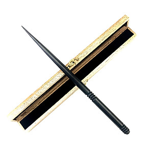 Will O'Wisp's Wand Emporium Witch and Wizard Wand in Real Wooden Display Box Certificate of Authenticity (The Raven)