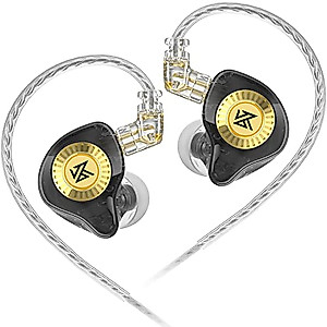 KZ Edx Ultra Upgraded Dynamic in-Ear Wired Earbuds Headset HiFi Music Bassy IEMs Stereo Sound Earphones/Headphones (Without Mic, Edx-Ultra)