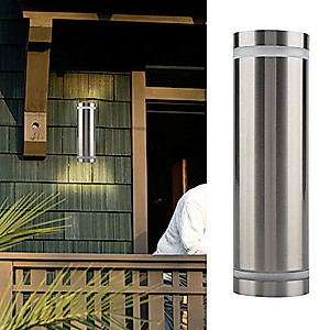 LED Wall Light，1Pc Up and Down Wall Light Indoor Outdoor Home Garden Lawn Decor Lamp LED Bulbs Included