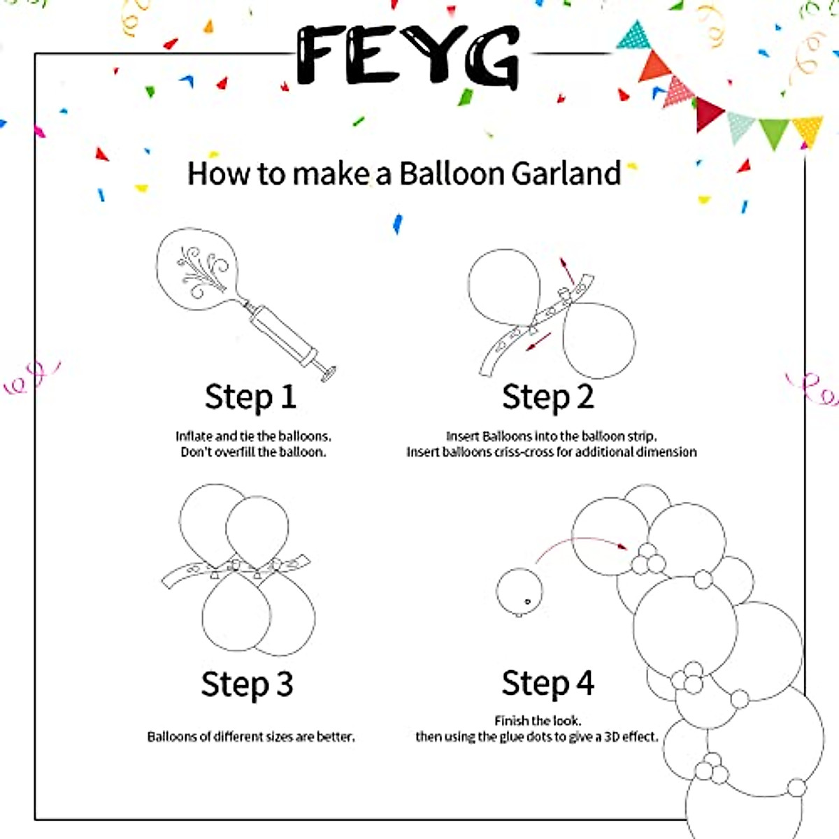 Blue Balloons Garland Arch Kit, Navy Blue Orange Balloon Arch Kit, Blue Orange Latex Balloons Party Balloons For Birthday Decoration Wedding Baby Shower Engagement DIY Decoration Party Supplies