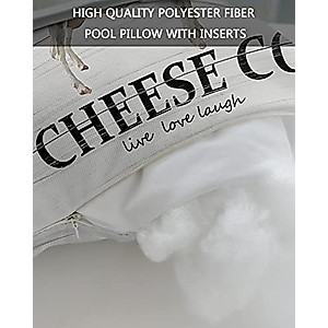 Recliner Head Pillow Ledge Loungers Chair Pillows with Insert Farm Animal Sheep Rustic Wood Grain Lumbar Pillow with Adjustable Strap Outside Patio Decorative Garden Cushion for Bench Couch, 2 PCS