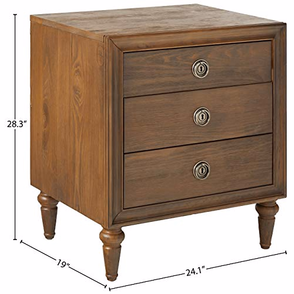 ACME Furniture Inverness Nightstand, Reclaimed Oak, One Size