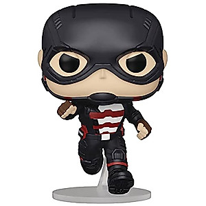 Funko Marvel: Falcon and The Winter Soldier - John F. Walker as U.S. Agent Pop! Vinyl Figure (Bundled with Compatible Pop Box Protector Case)