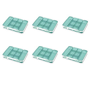 Sterilite 14028606 Divided Storage Case for Crafting and Hardware (12 Pack)