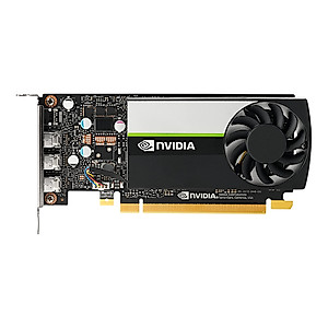 PNY NVIDIA T400 Professional Graphic Card 2GB GDDR6 PCI Express 3.0 x16, Single Slot, 3x Mini-DisplayPort, 8K Support, Ultra-quiet active fan