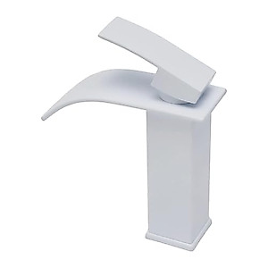 Bathroom Basin Sink Faucet Waterfall Type Exposed hot and Cold Water Mixing Faucet Toilet Kitchen Faucet Single Hole Faucet Home