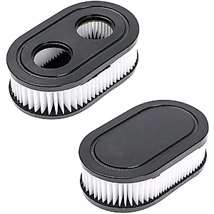Briggs and Stratton Air Filter 593260 - Lawn Mower Air Cleaner Cartridge Filter for 798452,Series Engine 4247 5432 5432K 09P702 Mower Series Engine Accessories (2PC)