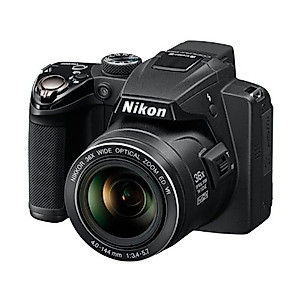 Nikon COOLPIX P500 12.1 CMOS Digital Camera with 36x NIKKOR Wide-Angle Optical Zoom Lens and Full HD 1080p Video (Black)