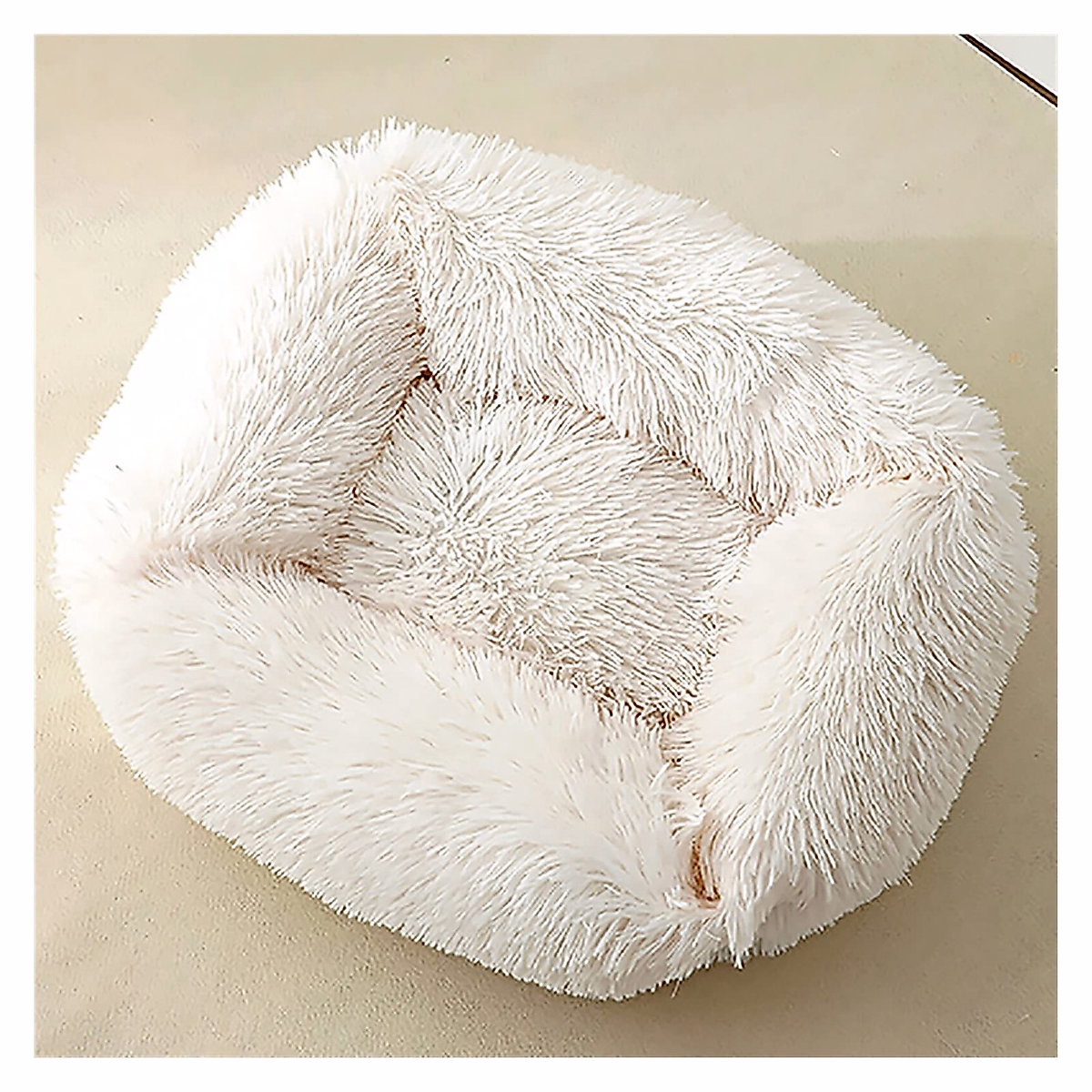 YXXJJ Pet pad Plush Dog Bed Cushion Large Dog Bed House pet Square Cushion Bed pet Kennel Super Soft and Fluffy Comfortable cat and Dog House Soft and Warm, Comfortable to Touch, Easy to Carry