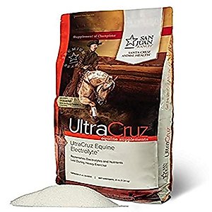 UltraCruz Equine Electrolyte Supplement for Horses, 25 lb, Powder (200 Day Supply), White
