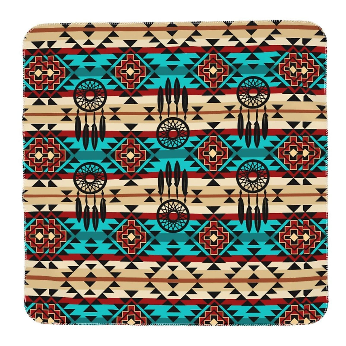 Native American Aztec Navajo Western Swaddle Blankets Newborn Muslin Swaddle Blankets Receiving swaddling Blankets Large Wrap Silky Soft Gifts for Baby boy Girls