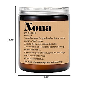 Nona Definition Candle - Nona Gift - Nona Candle - Best Nona Ever Candle