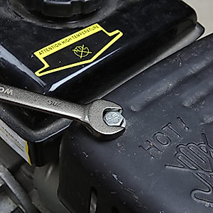 WORKPRO 8-piece Flex-Head Ratcheting Combination Wrench Set, SAE 5/16-3/4 in, 72-Teeth, Cr-V Constructed, Nickel Plating with Organizer Bag
