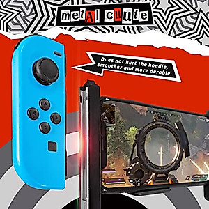 Switch Joycon Controller Holder Compatible with iPhone/iPhone Pro Max, Joy Con Game Controller for Each Size iPhone, Gaming Controller holder kit, Need Upgrade to IOS16 or Above.
