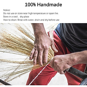 Wedding Broom for Jumping Ceremony, Decorative Jump Broom DIY White Tulle Accents with Ribbons Artificial Pearl Roses