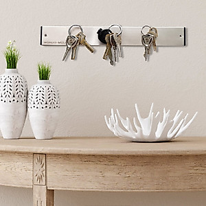 HONJO-MULLER Magnetic Knife Holder for Wall - 12 Inch Steel Knife Magnetic Strip | Home Kitchen Utensil Organizer for Easy Storage | Strong Magnet Strip for Knives and Utensils, Easy to Install