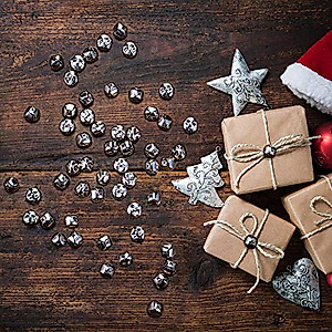 Jingle Bells for Craft, 300 Pieces Bulk DIY Christmas Bells for Decoration, Home Decoration