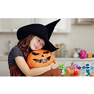 30 Packs Mini Backpack Pop Fidget Bubble Toys, Bulk Religion Cross Classroom Students Prizes Birthday Party Favors Gifts