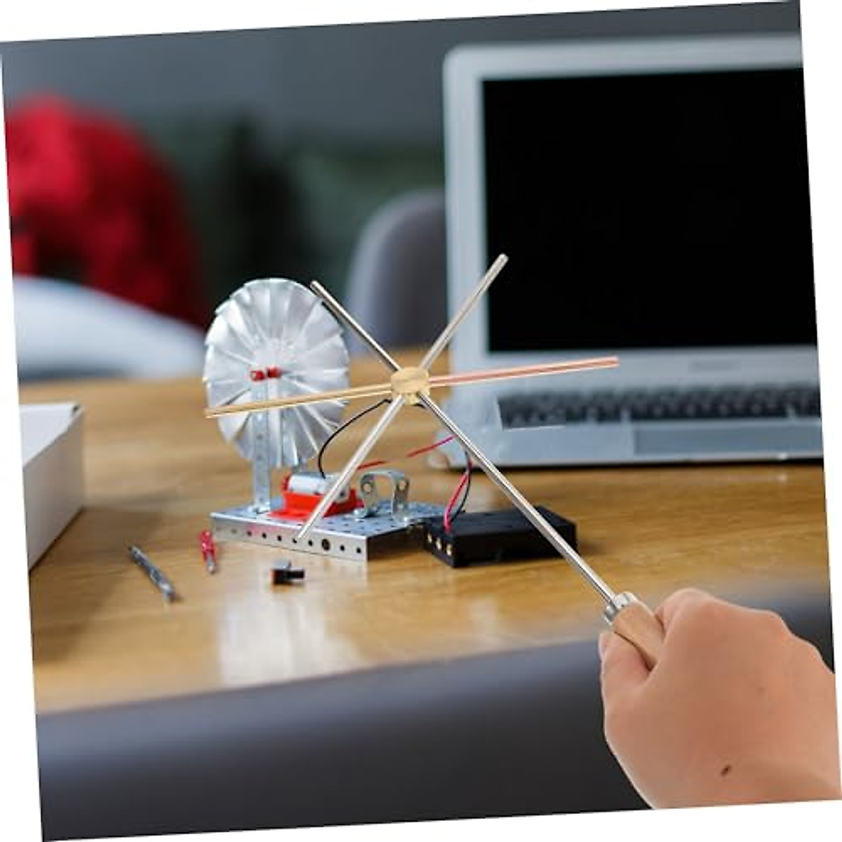 Gatuida Stainless Steel Conductometer Physics Equipment Aluminum Conductivity Demonstrator Experiment Tool Conductometer Thermal Conductivity Thermal Conductivity Equipment Brass