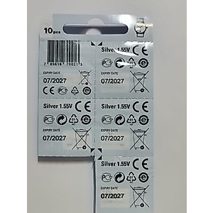 Renata Batteries 391 Silver Oxide Watch Battery (5 Pack)