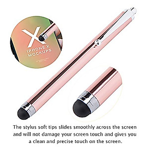Briout Stylus Pens for Touch Screens, 36 Pack Capacitive Touch Screen Stylus for iPad, iPhone, Tablets, Samsung, Kindle Touch All Universal Touch Screen Devices (12 Multicolor)