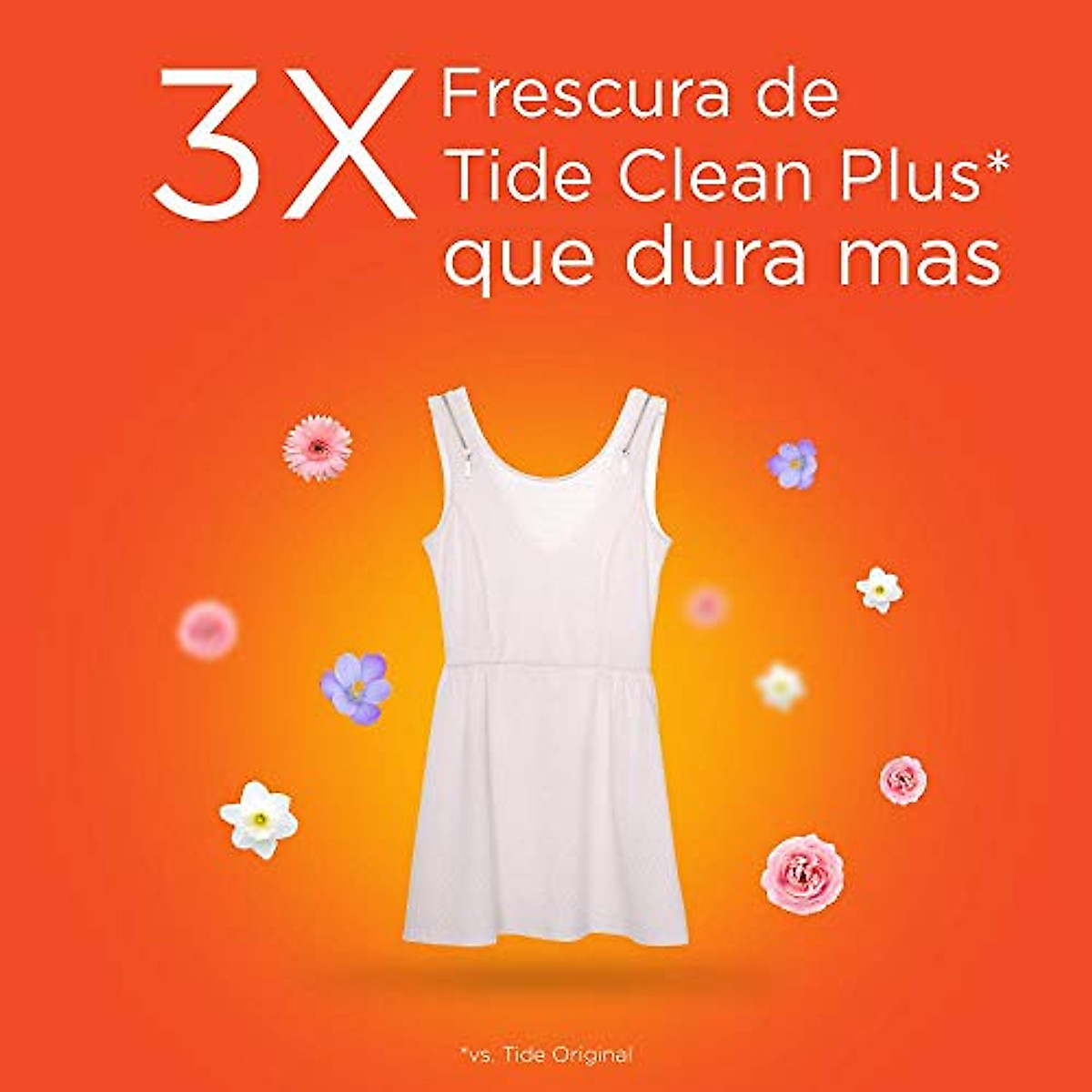 Tide Plus Febreze Freshness HE Turbo Clean Liquid Laundry Detergent, Spring Renewal Scent, 2.72 L (59 Loads) (Packaging May Vary)