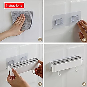 Knife Storage Racks, Multifunctional Non-Punching Kitchen Knife Racks