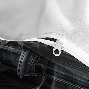 EVMILA Gothic Crow Quilt Cover Comforter Covers 3D Print Dark Castle for Teens and Adults Duvet Cover with Pillow Cases Bedding Set with Zipper Closure Soft Microfiber 3 Pieces Queen（228x228cm）