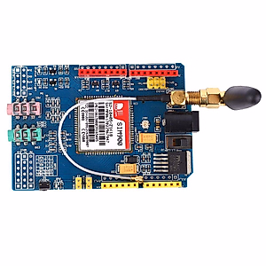 Module,Development Board Module Kit,5~26V SIM Development Module,Fit for SIM900 850/900/1800/1900 MHz GPRS/GSM,Quad-Band 850/900/ 1800/1900 MHz - Would Work on GSM Networks