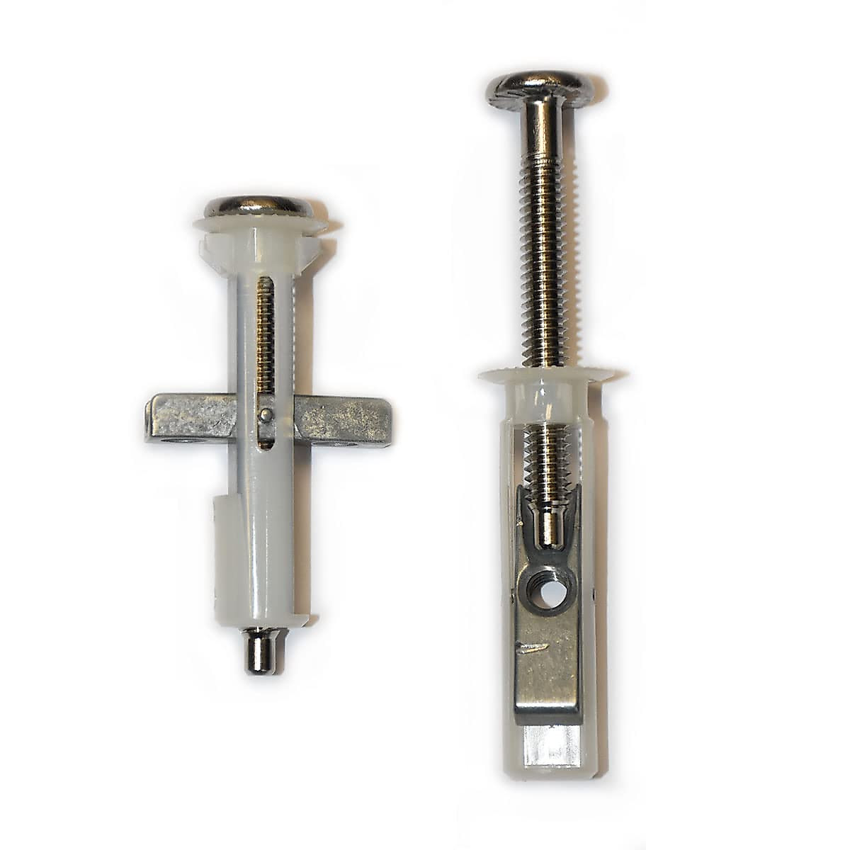 Bath Royale Toilet Seat Mounting Hardware for Toilets Requiring Top Mount Installation of Toilet Seat, Set of 2 Top Mount Toggles (TMT)