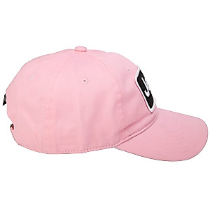 Jeep Premium Chino Twill Unstructured Embroidered Patch Hat for Women | Cap for Girls Pink