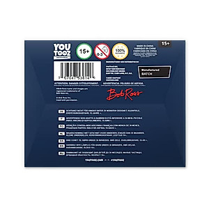 Youtooz Bob Ross Happy Accidents Action Figure, Bob Ross Figure 5" Vinyl Figure Bob Ross Collection