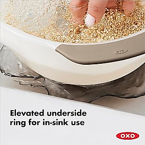 OXO Good Grips Rice & Small Grains Washing Colander, 15.4 x 23.3 x 13.9 cm
