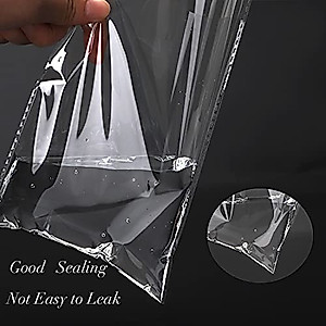 Docvania 200pcs 6X6 Clear Resealable Cello/Cellophane Bags Self Sealing Plastic Poly Bags for Bakery,Candle,Soap,Cookie,Gift,Prints,Photos,Cards
