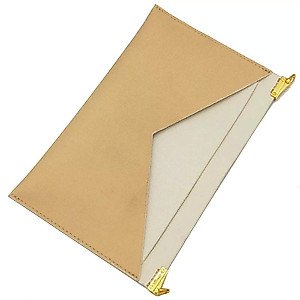 Clear Bag for Giant Monogram Pochette Kirigami Organizer (Envelope Bag Handbag Crossbody Bag 3 in 1) with Strap Chains&Scarf (green)