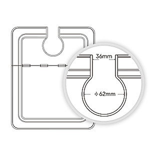 EVERIE Sous Vide Container 12 Quart EVC-12 with Collapsible Hinged Lid Compatible with Anova Nano or AN500-US00, Also Fits Instant Pot
