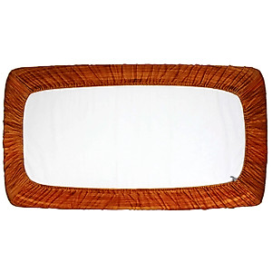 Dear Baby Gear Deluxe Crib Sheet Sports Collection Minky Fitted Crib Sheet, Basketball Court, 52 X 28 X 10 Inches