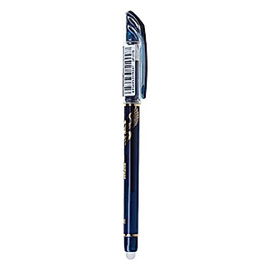 angwang 0.38mm Erasable Gel Pen with Blue Red Black Refills School Office Stationery Ink-Blue Colour