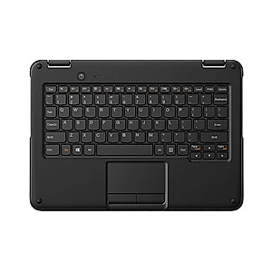 Lenovo 5096471 300e Intel Celeron N3450 1.1 GHz 2 in 1 Laptop, 4 GB RAM, Windows 10 Pro,Black