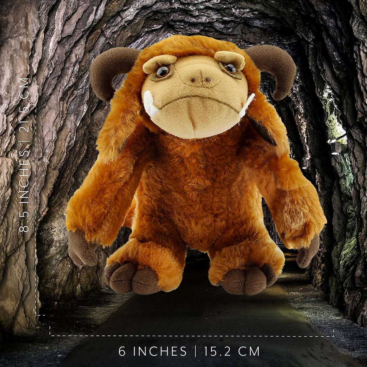 Toy Vault Labyrinth Ludo Plush, Stuffed Figure from Jim Henson's Labyrinth Movie