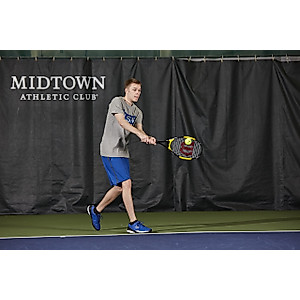 Wilson Energy XL Adult Recreational Tennis Racket - Grip Size 3 - 4 3/8", Yellow/Black