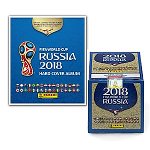 Panini 2018 FIFA WORLD CUP RUSSIA HARD COVER ALBUM + 1 BOX