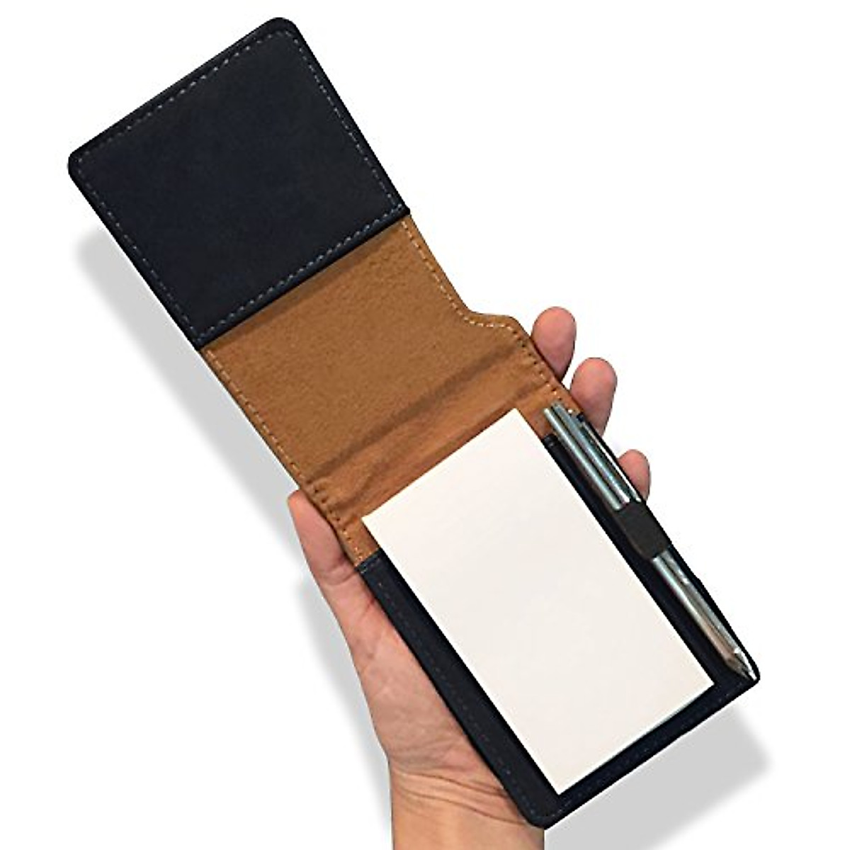 LaserGram Mini Notepad, PA-C Certified Physician Assistant, Personalized Engraving Included (Black with Silver)
