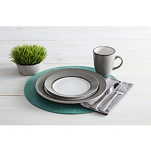 Pfaltzgraff Grayson 16-Piece Stoneware Dinnerware Set, Service for 4