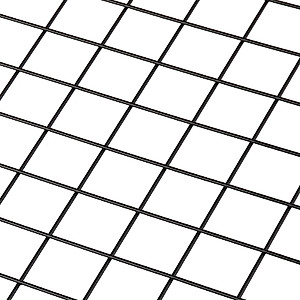 Fetcoi Metal Garden Fence Panels, 7 Panels +Gate, Outdoor Dog Pet Fence Animal Barrier Decorative Garden Fencing Border Fence for Yard Patio, 3.4ft Tall