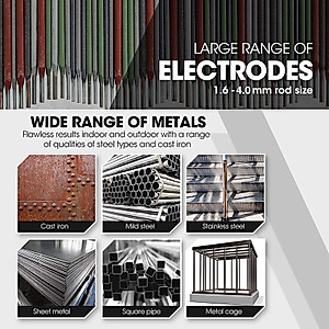 YESWELDER Stick Welder 165Amp,Digital Display 110/220V Dual Voltage IGBT Inverter ARC Welder Machine,Built-in Hot Start ARC force Portable MMA Welding Machine