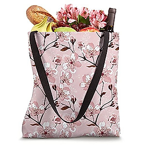 Pink Floral Pink Cherry Blossom Tree Washington D.C. Japan Tote Bag