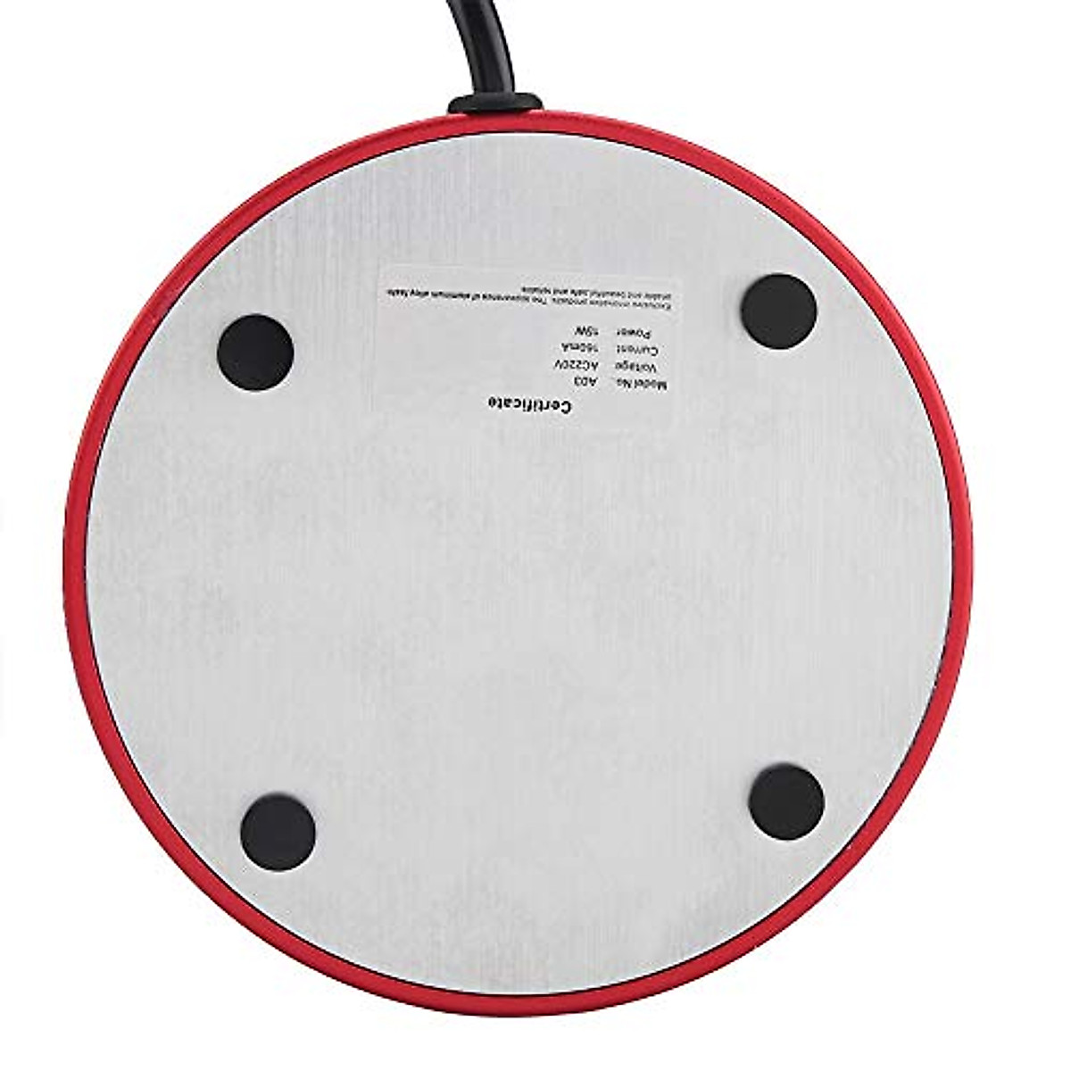 Pasamer Cup Warmer Pad,Electric Cup Warmer Pad Desktop Tea Coffee Milk Mug Heater Coaster Tray 220-240V(01)