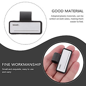 iplusmile Accessories ID Tag for Nurses, 5 Pack Personalized Name ID Identification Tag Clip, ID Charm, Universal Tag Badge